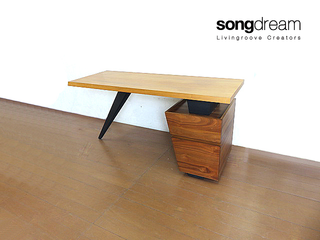 ソングドリーム 「POST SCRIPTUM DESK/ポスト スクリプタム デスク」 ワークデスク/書斎机/学習机/PCデスク ダニエル ...