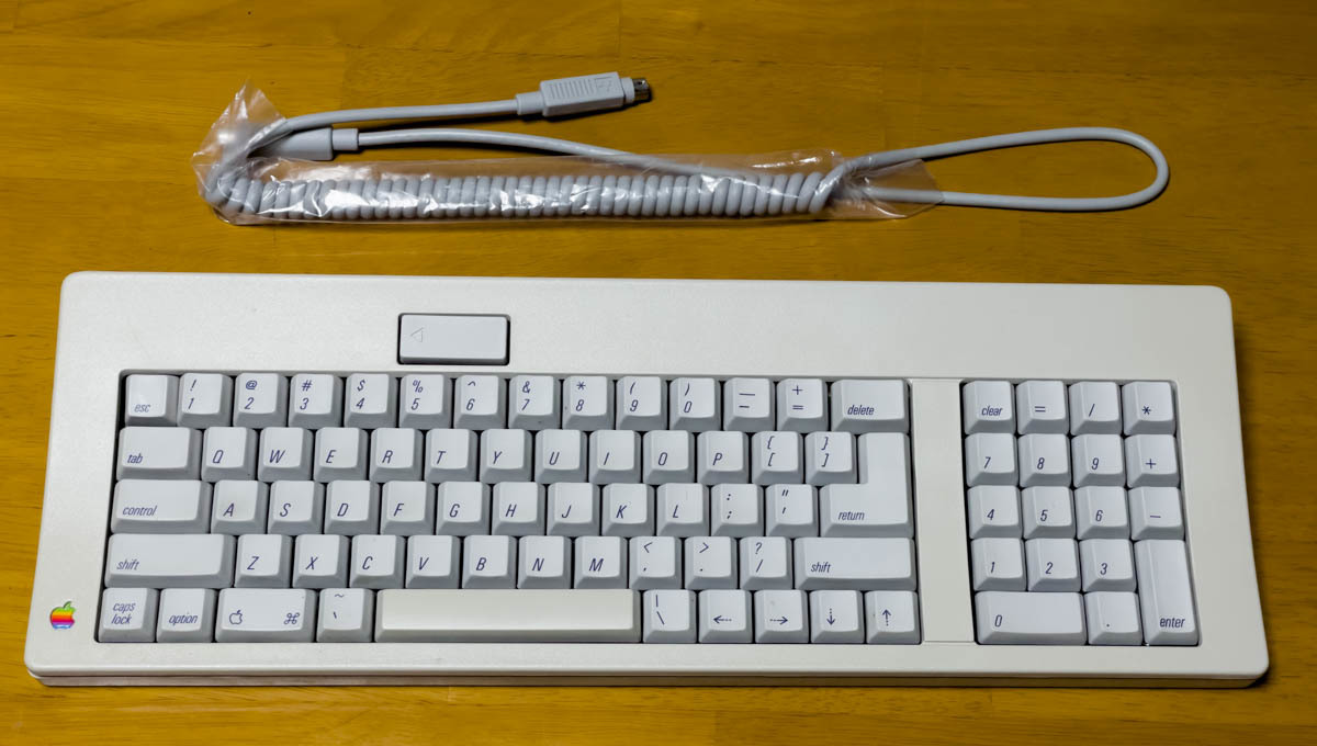 Apple Keyboard I ADB M0116 (カナなし) USA製 動作確認済み ケーブル付き /【Buyee】 Buyee ...