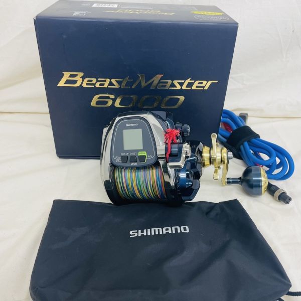 X318-H11-1307 SHIMANO シマノ BeastMaster ビーストマスター 6000 03232 スピニングリール 釣り具 ...