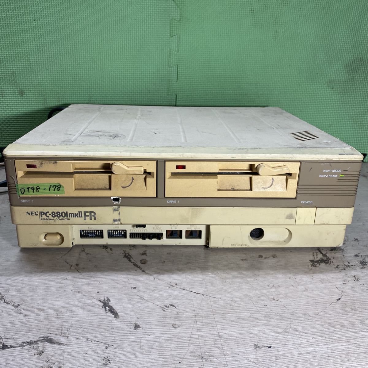 DT98-178 激安 PC98 デスクトップ NEC PC-8801mkII FR HDD欠品 通電確認済み ジャンク /【Buyee】 Buyee - Japanese Proxy ...
