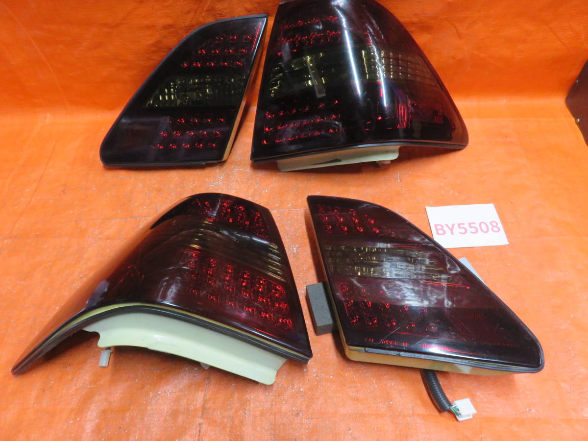 BY5508 トヨタ UCF30 UCF31 セルシオ 前期 スモークタイプ LED テールライト/テールランプ 4点セット/点灯OK ...