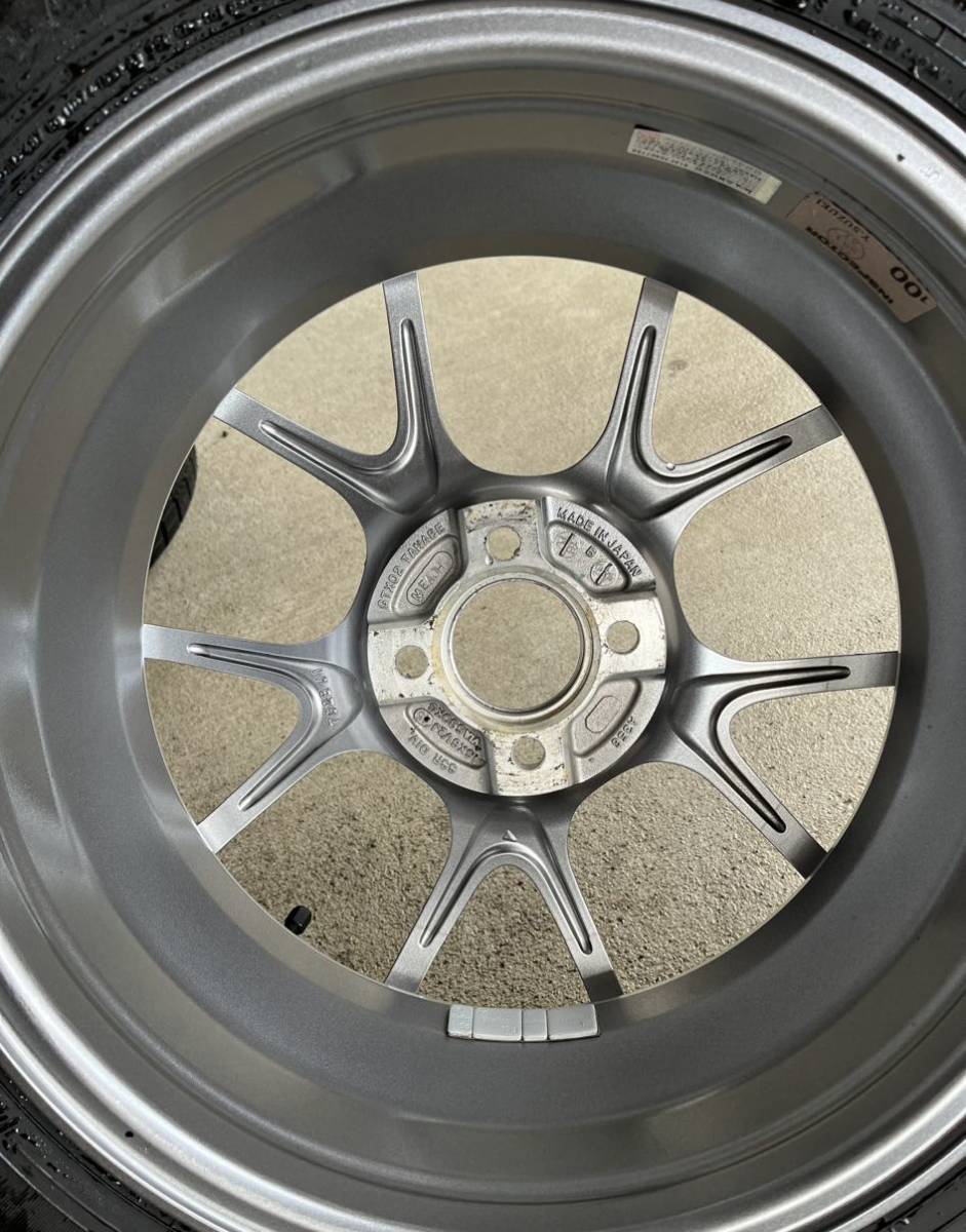 タイヤほぼ新品SSR GTX02 FFT-R 16インチ 6.5J +45 PCD100-4穴 ヨコハマ アイスガードIG60 185/55R16 2019年製造！ /【Buyee ...