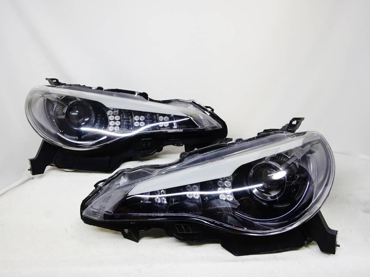 超希少 美品 86 BRZ ZN6 ZC6 Valenti ヴァレンティ ジュエル ヘッドライト ヘッドランプ 流れる シーケンシャル テール相性抜群 左右 LED① /【Buyee ...