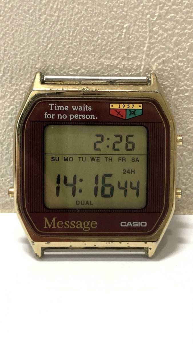 希少 カシオCASIO デジタルウォッチ Message ME-51G 腕時計 /【Buyee】 Buyee - Japanese Proxy ...