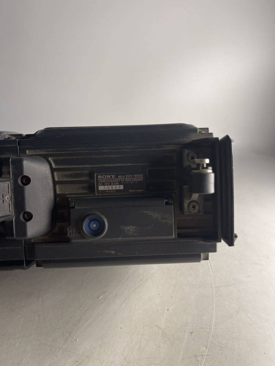 SONY EVV-9000 DXC-537M 8ミリ ビデオカメラ プロ用 業務用 canon px12 ソニー 3CCD MACRO TV ...