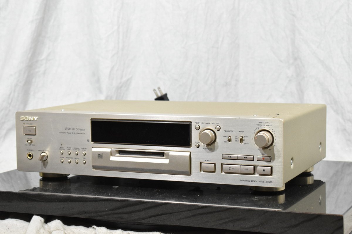 SONY ソニー MDデッキ MDS-JB920 /【Buyee】 Buyee - Japanese Proxy Service | Buy from Japan!