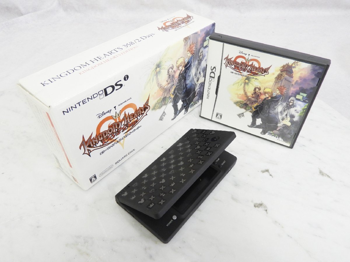Nintendo 任天堂 ニンテンドー Dsi キングダムハーツ 358/2Days KINGDOM HEARTS EDITION 外箱付 ☆ ...