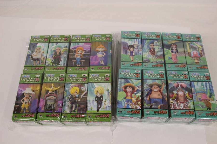 052 s7204 ワンピース ワールドコレクタブルフィギュア vol.23 vol.25 16種セット 開封品 /【Buyee】 Buyee ...