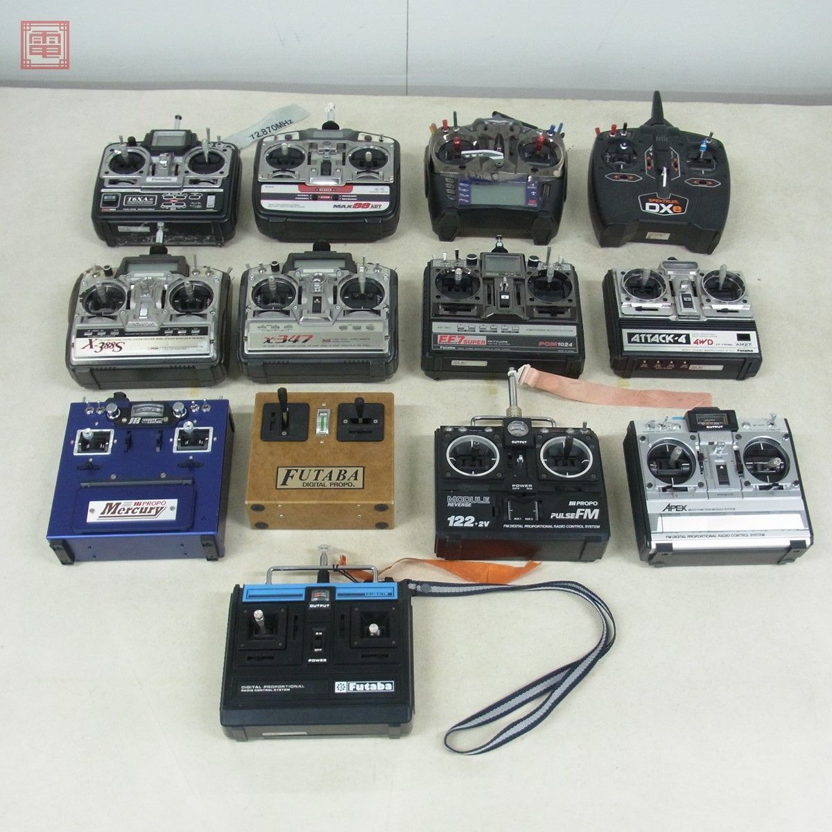JRプロポ/フタバ他 XG8/MAX66 ADT/PCM1024/T6XA 等 プロポ 計13点セット 動作未確認 ジャンク 送信機 JR PROPO Futaba【40 /【Buyee ...