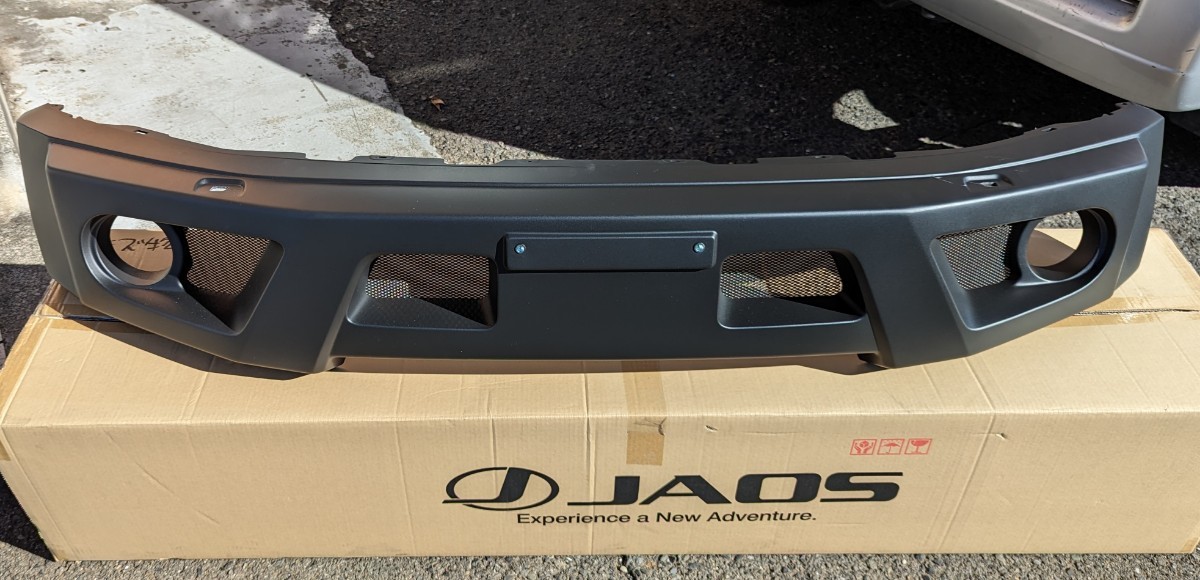 ジムニーシエラ JB74 JAOSジャオス フロントスポーツカウル バンパー B040518MB マットブラック 新品訳あり 売り切ります! /【Buyee】 Buyee - Japanese ...