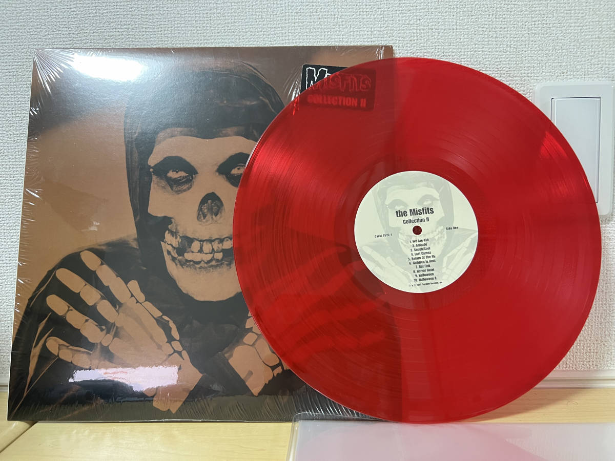 MISFITS / COLLECTION II (1995) : Red Vinyl シュリンク付き 限定6,000枚【送料込み ...
