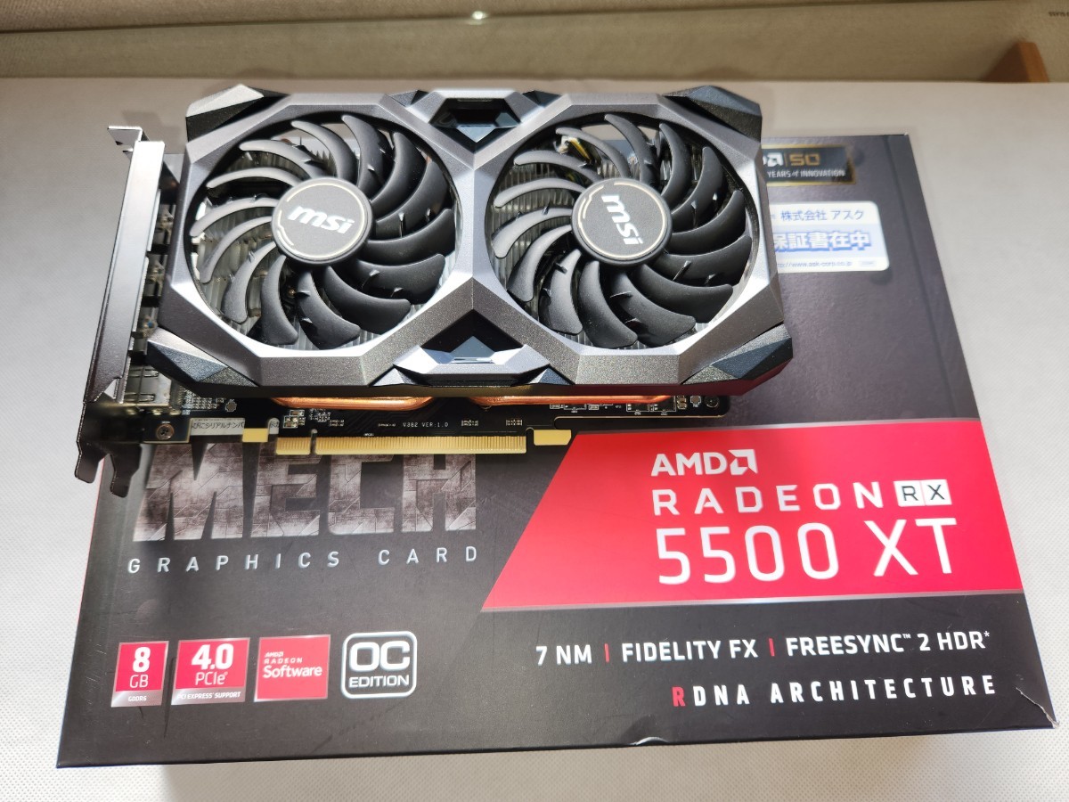 MSI グラフィックボード Radeon RX5500XT OC8G /【Buyee】 Buyee - Japanese Proxy Service | Buy from Japan!
