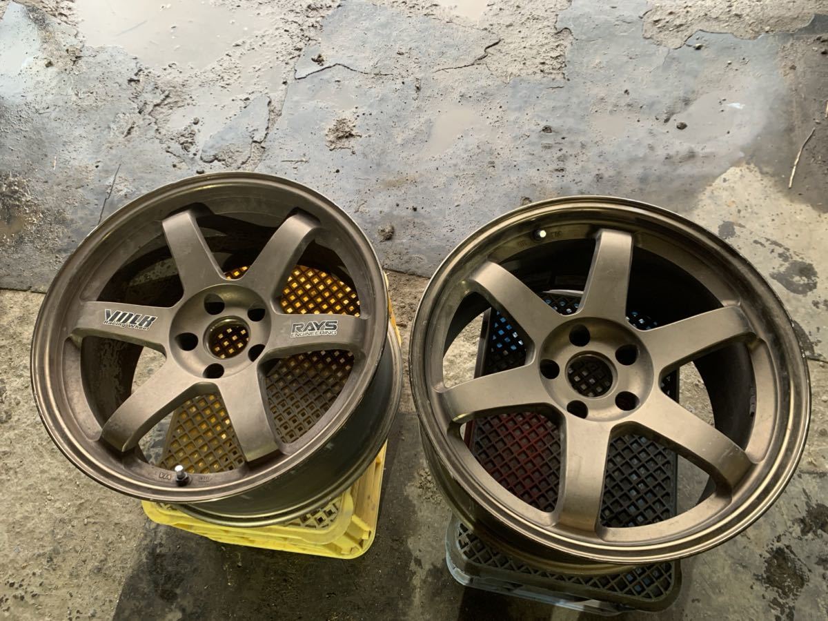 RAYS VOLKレーシング TE37 18インチ 9.5J 2本 割れ歪み無し BNR32 S15 /【Buyee】 Buyee - Japanese Proxy Service | Buy ...