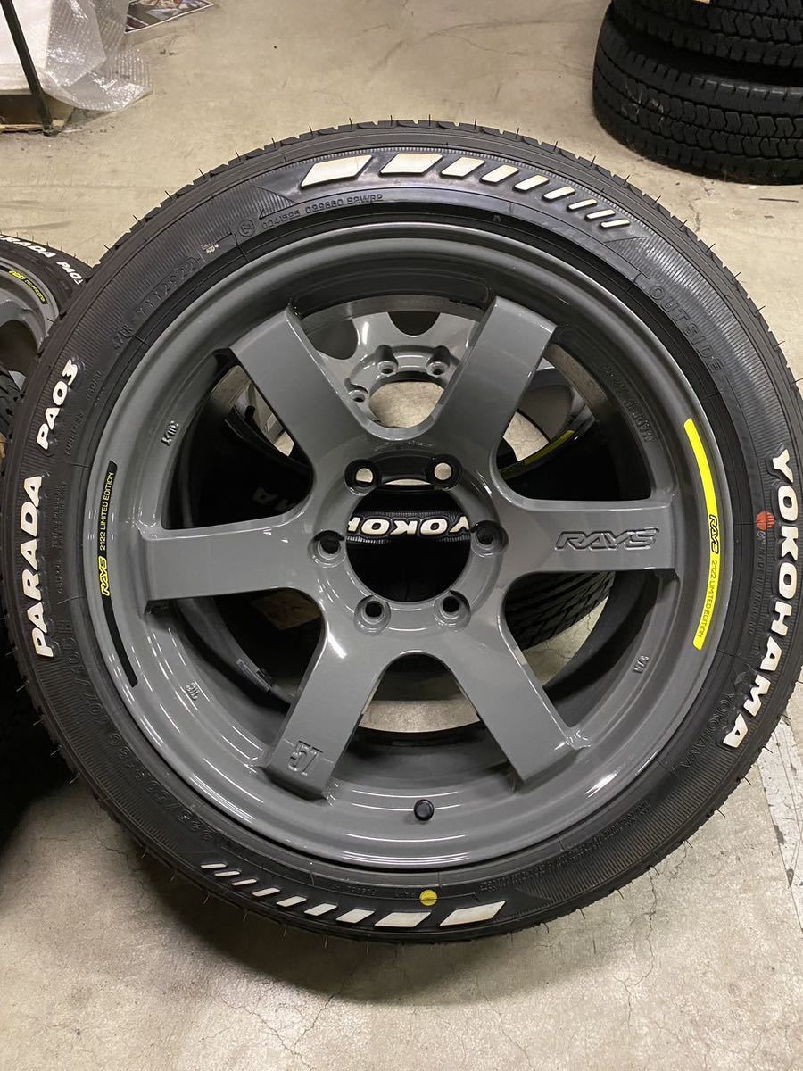 RAYS Gram Lights 57DR-X 2122 Limited Edition 18×9J＋20 6-139.7 パラダ PA03 225/50R18 107/105H 4本セット ...