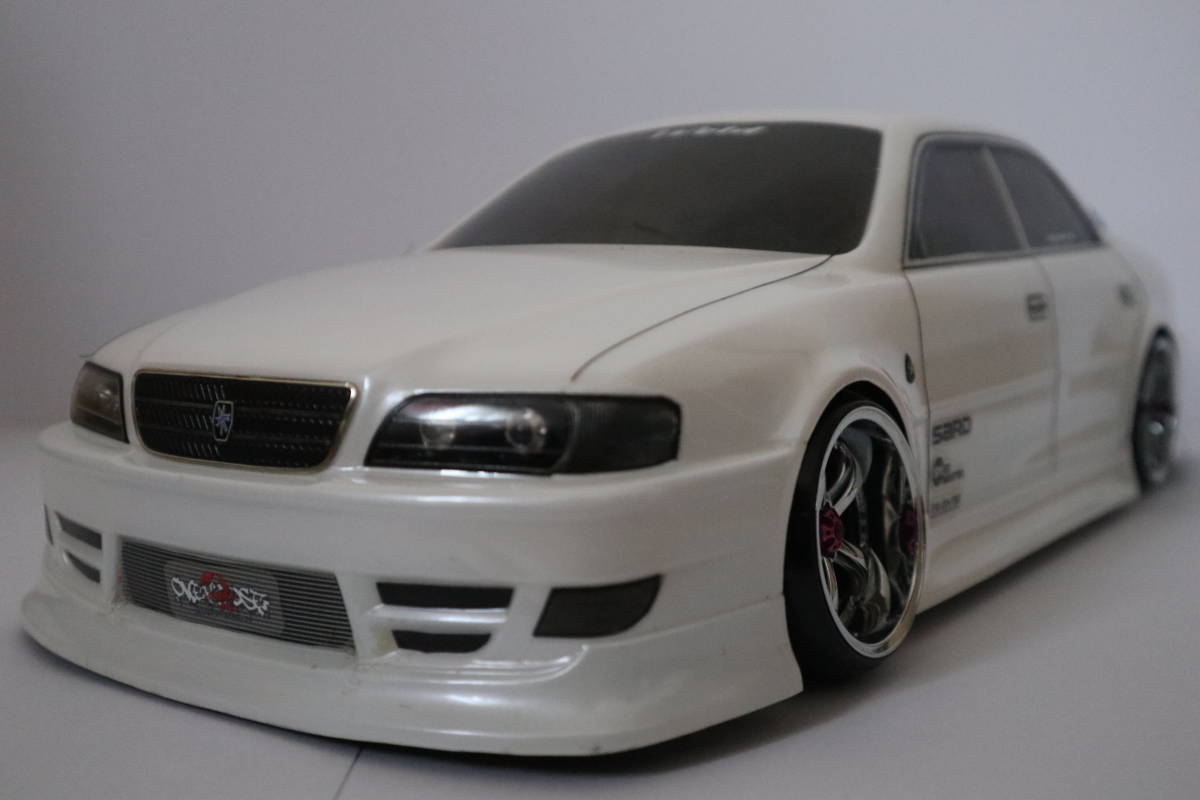 overdose オーバードーズ 1/10 JZX100 CHASER TOURER V トヨタ チェイサー ツアラーV ボディのみ ライト ...