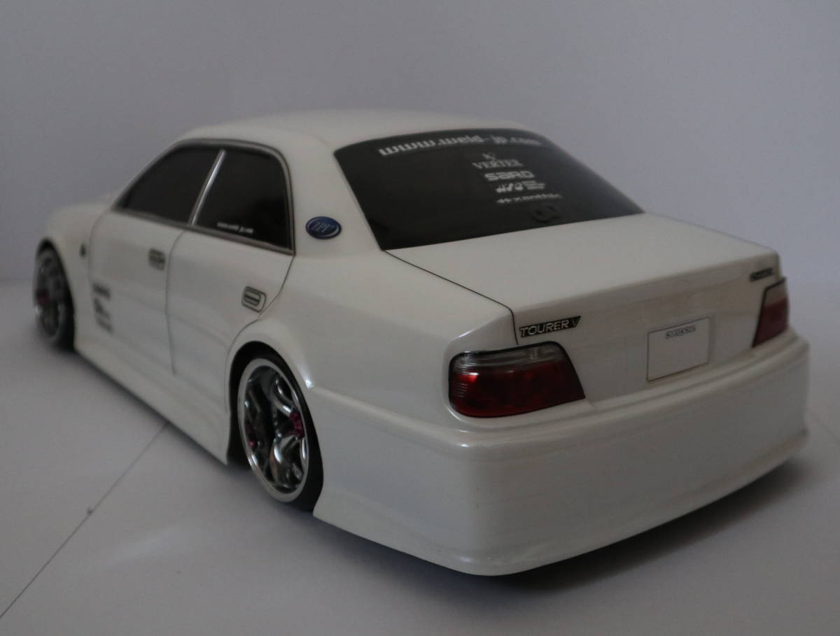 overdose オーバードーズ 1/10 JZX100 CHASER TOURER V トヨタ チェイサー ツアラーV ボディのみ ライト ...