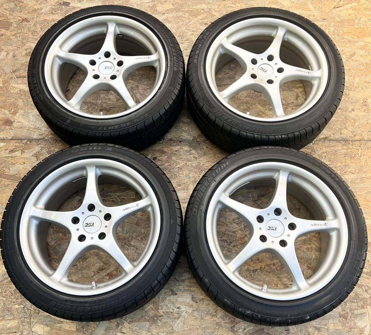【希少！】SSR インテグラル A2 17インチ 8J＋32 PCD114.3 5穴 5H シルビア スカイライン アルテッツァ スイフトスポーツ RX-8 /【Buyee】 Buyee ...