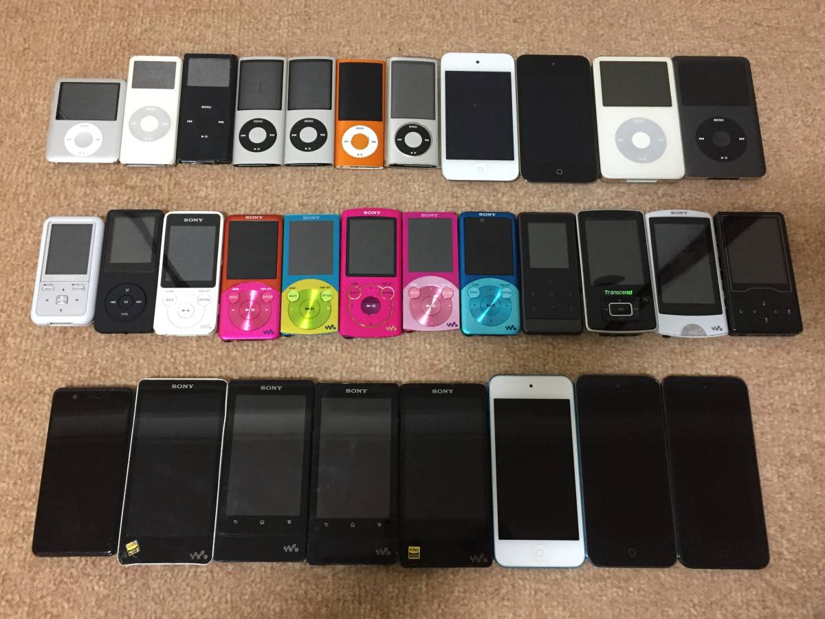 Apple iPod iPod Touch iPod nano iPod classic SONY ソニー WALKMAN ウォークマン 31 ...