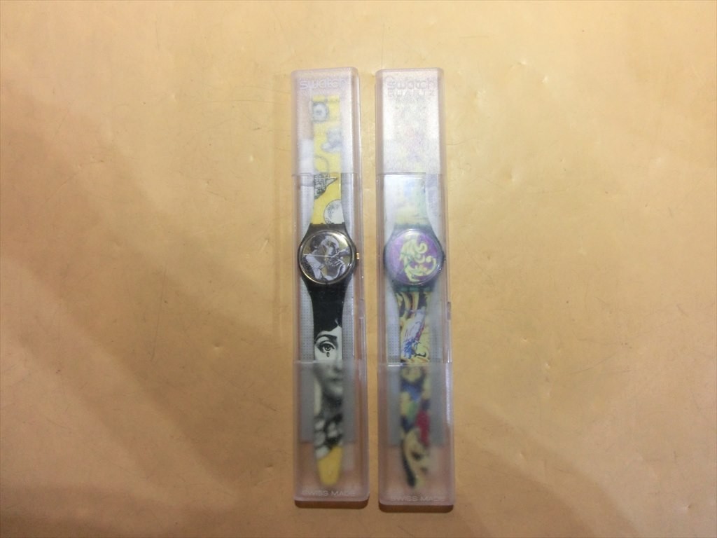 【HW42-41】【送料無料】SWATCH スウォッチ 腕時計 2点セット/電池切れ/ジャンク扱い/※傷 汚れ有り /【Buyee ...
