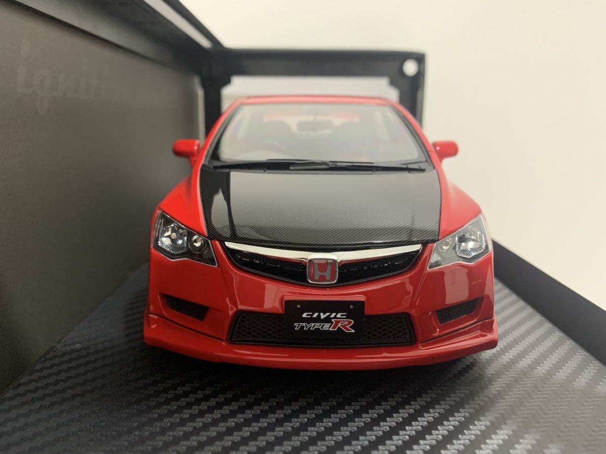 イグニッションモデル 1/18 ホンダ シビック Honda CIVIC (FD2) TYPE R Red レッド IG2829 ignition model タイプR /【Buyee ...