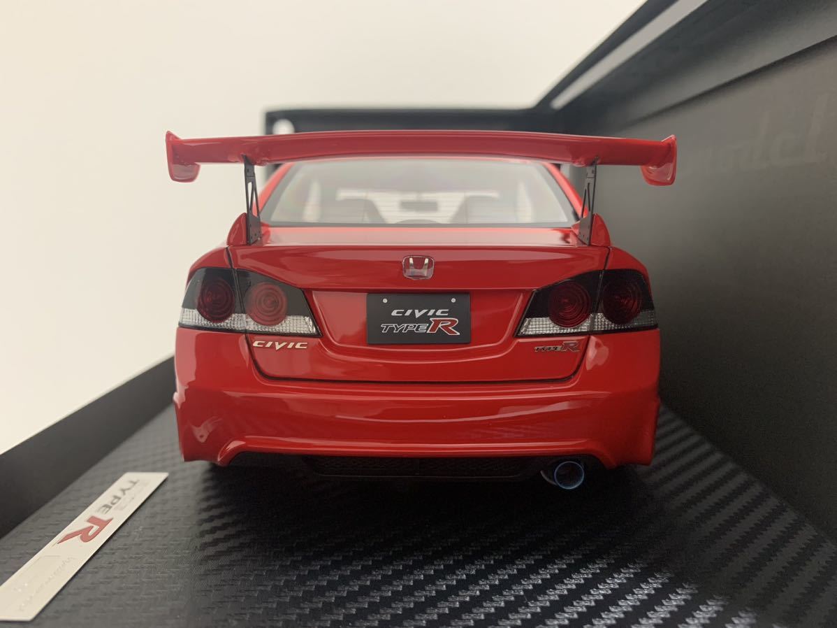 イグニッションモデル 1/18 ホンダ シビック Honda CIVIC (FD2) TYPE R Red レッド IG2829 ignition model タイプR /【Buyee ...