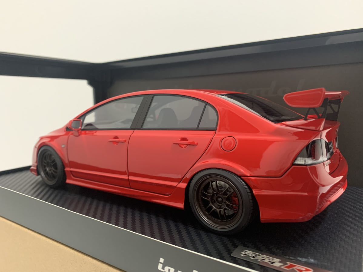 イグニッションモデル 1/18 ホンダ シビック Honda CIVIC (FD2) TYPE R Red レッド IG2829 ignition model タイプR /【Buyee ...