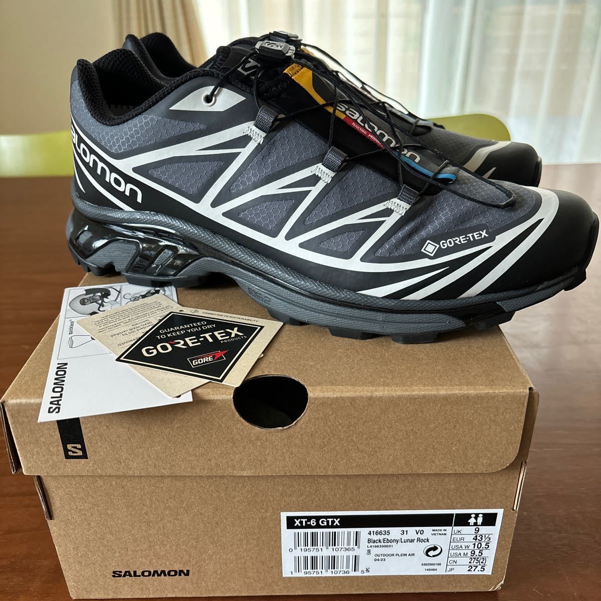 新品 サロモン SALOMON XT-6 GTX GORE-TEX ゴアテックス 27.5センチ UK9 US9.5 正規店納品書有り /【Buyee】 Buyee - Japanese ...