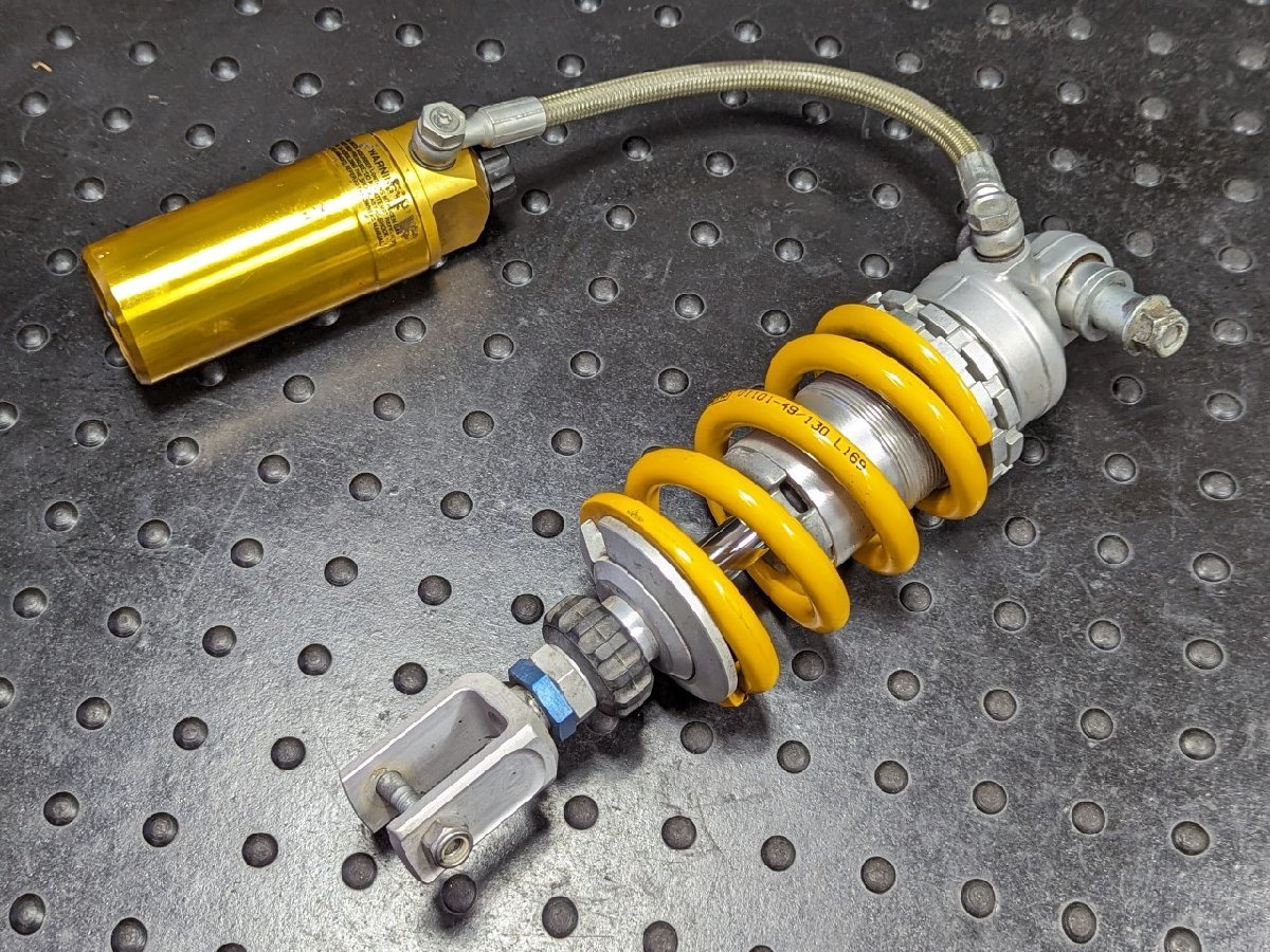アプリリア RS125 社外 オーリンズ リアサスペンション AP751 OHLINS PY型 実働車外し 2ストローク 検索 RS50 ...