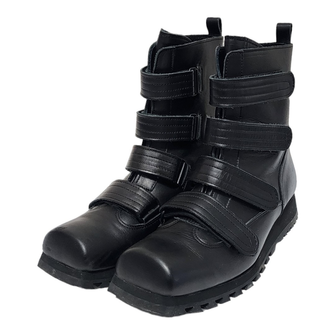 90s Koji Kuga Belted Platform Boots コージクガ ベルト プラットフォーム ロング ブーツ 90s ...