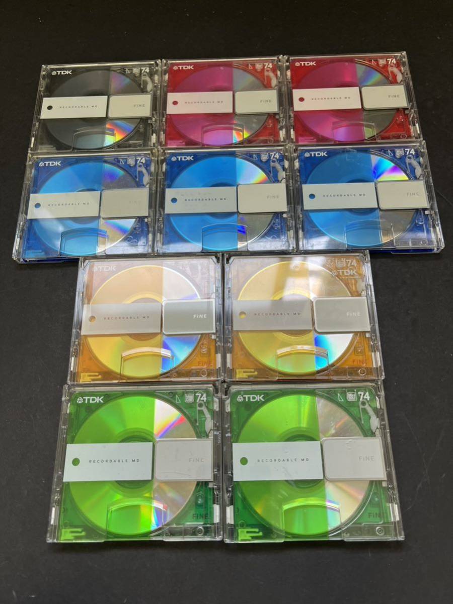 MD ミニディスク minidisc 中古 初期化済 TDK FINE 74 10枚セット 記録媒体 /【Buyee】 Buyee ...