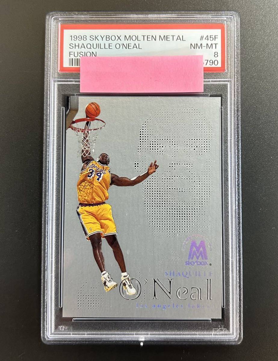 1998-99 SkyBox Molten Metal Fusion Shaquille O'Neal Lakers Titanium 250枚限定 Parallel #45F ...