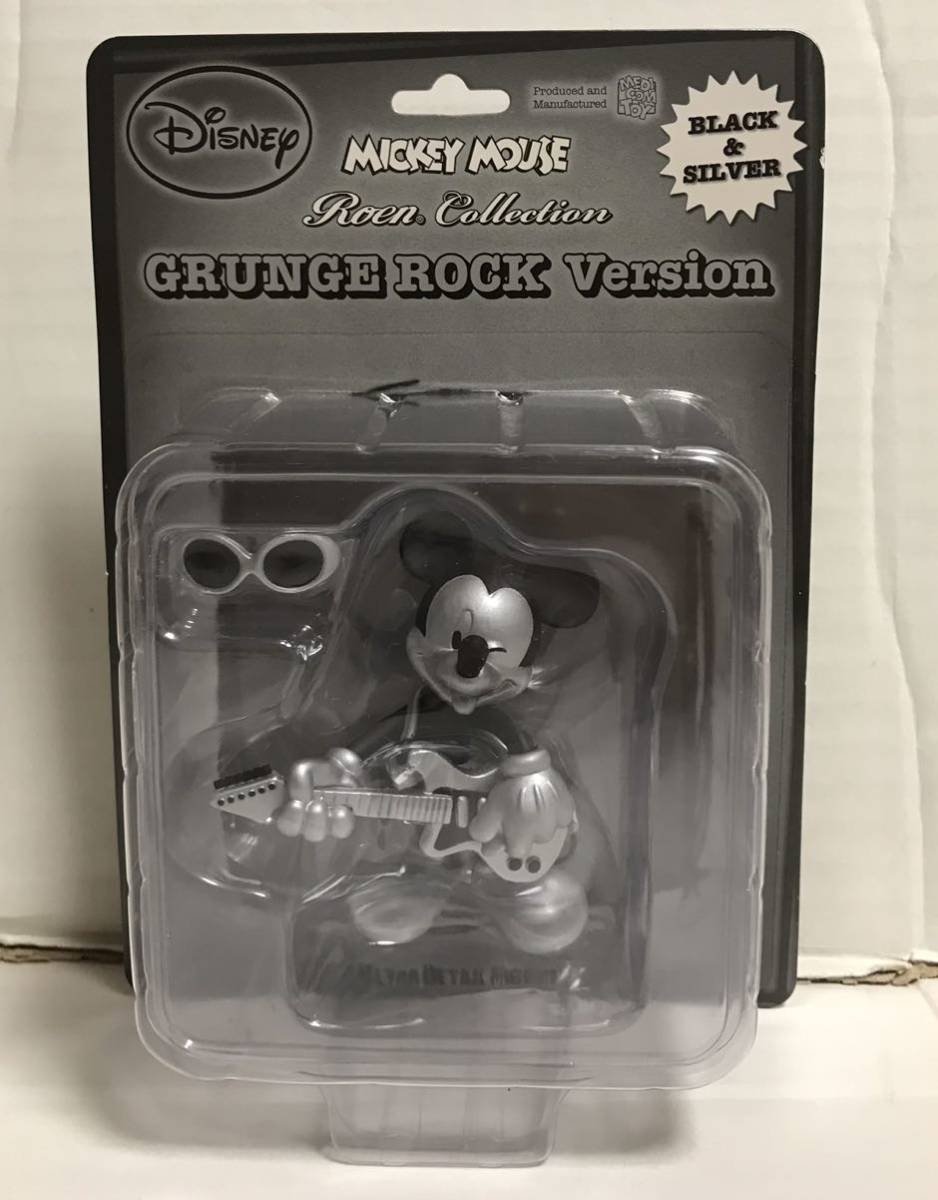 Disney ディズニー MICKEY MOUSE ミッキーマウス Roen ロエン GRUNGE ROCK Version BLACK ...