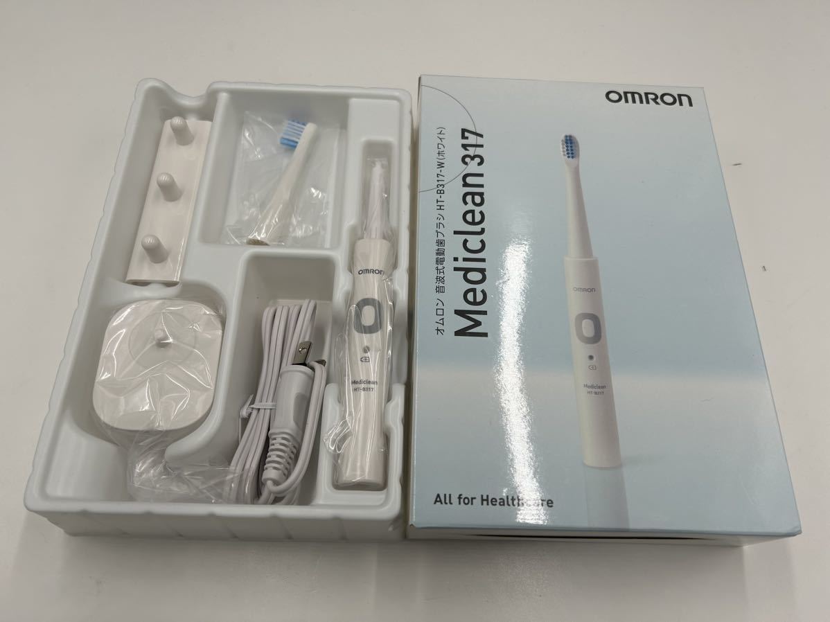 ☆# 未使用OMRON オムロン Mediclean 317 音波式電動歯ブラシ HT-B317-W 電動歯ブラシ /【Buyee】 Buyee - Japanese Proxy ...