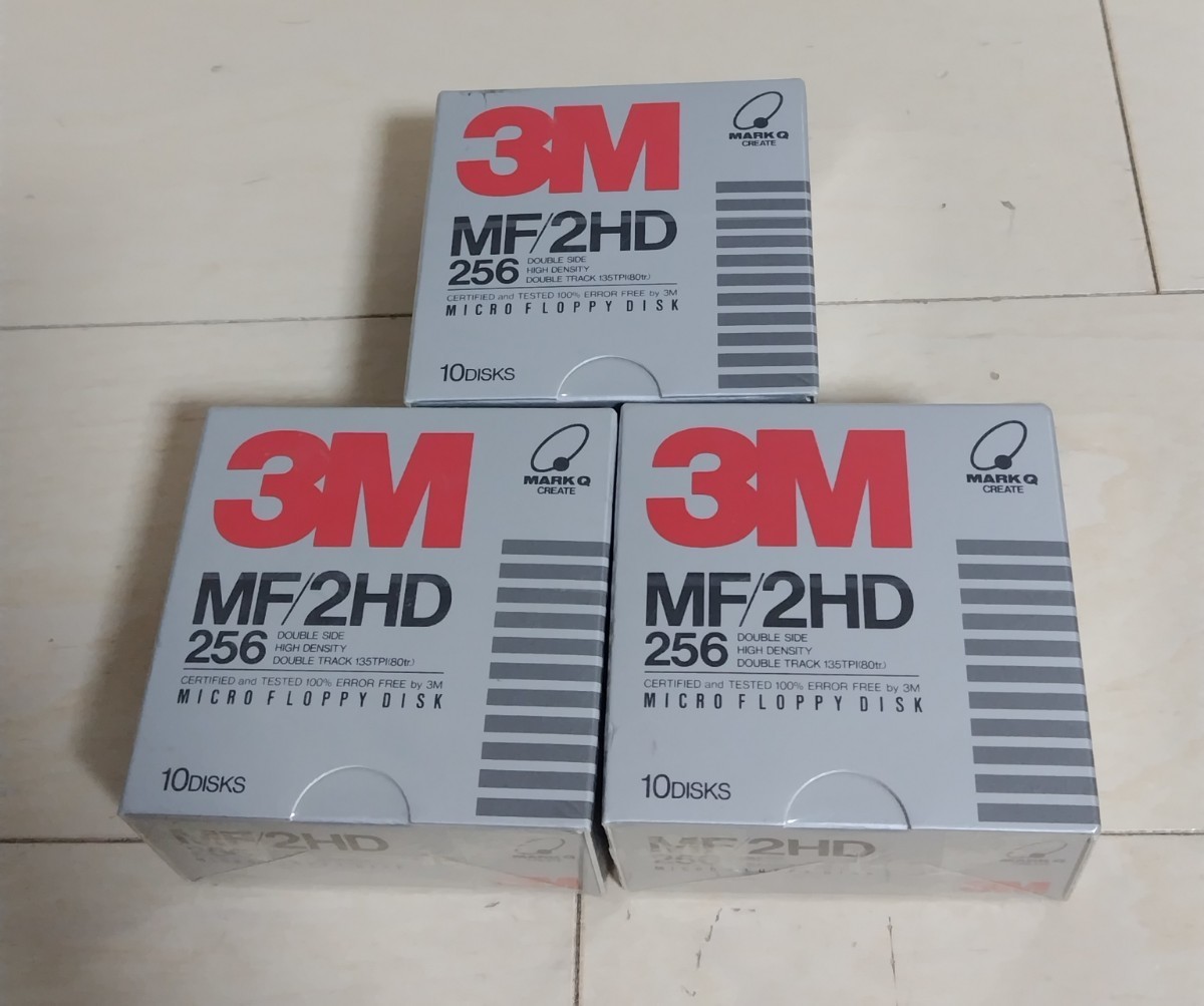 フロッピーディスク MF/2HD 256 3M 10DISKS × 3パック 未開封 /【Buyee】 Buyee - Japanese ...