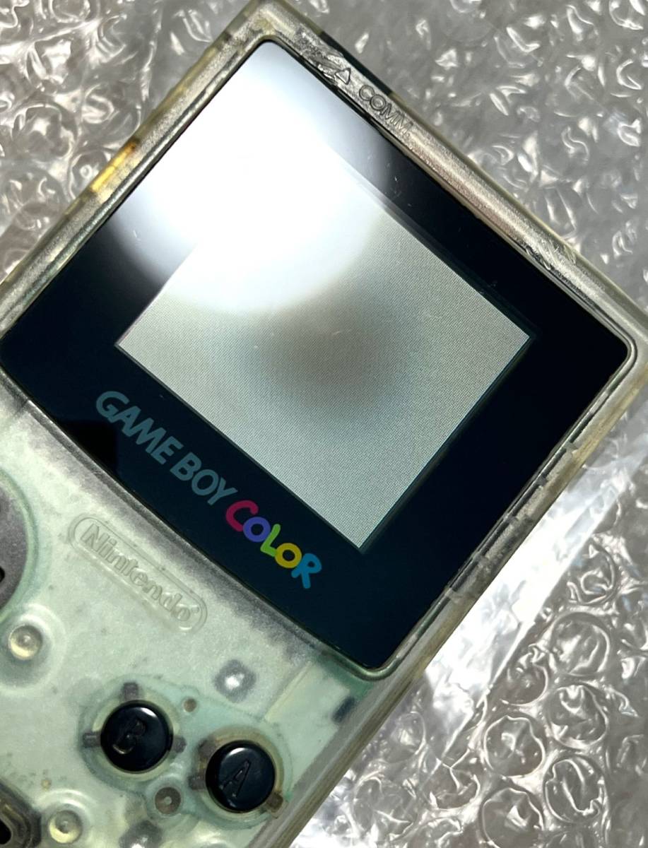 〈箱説付属・動作確認済み〉GBC ゲームボーイカラー 本体 クリア CGB-001 GAMEBOY COLOR スケルトン 透明 /【Buyee】 Buyee - Japanese Proxy ...