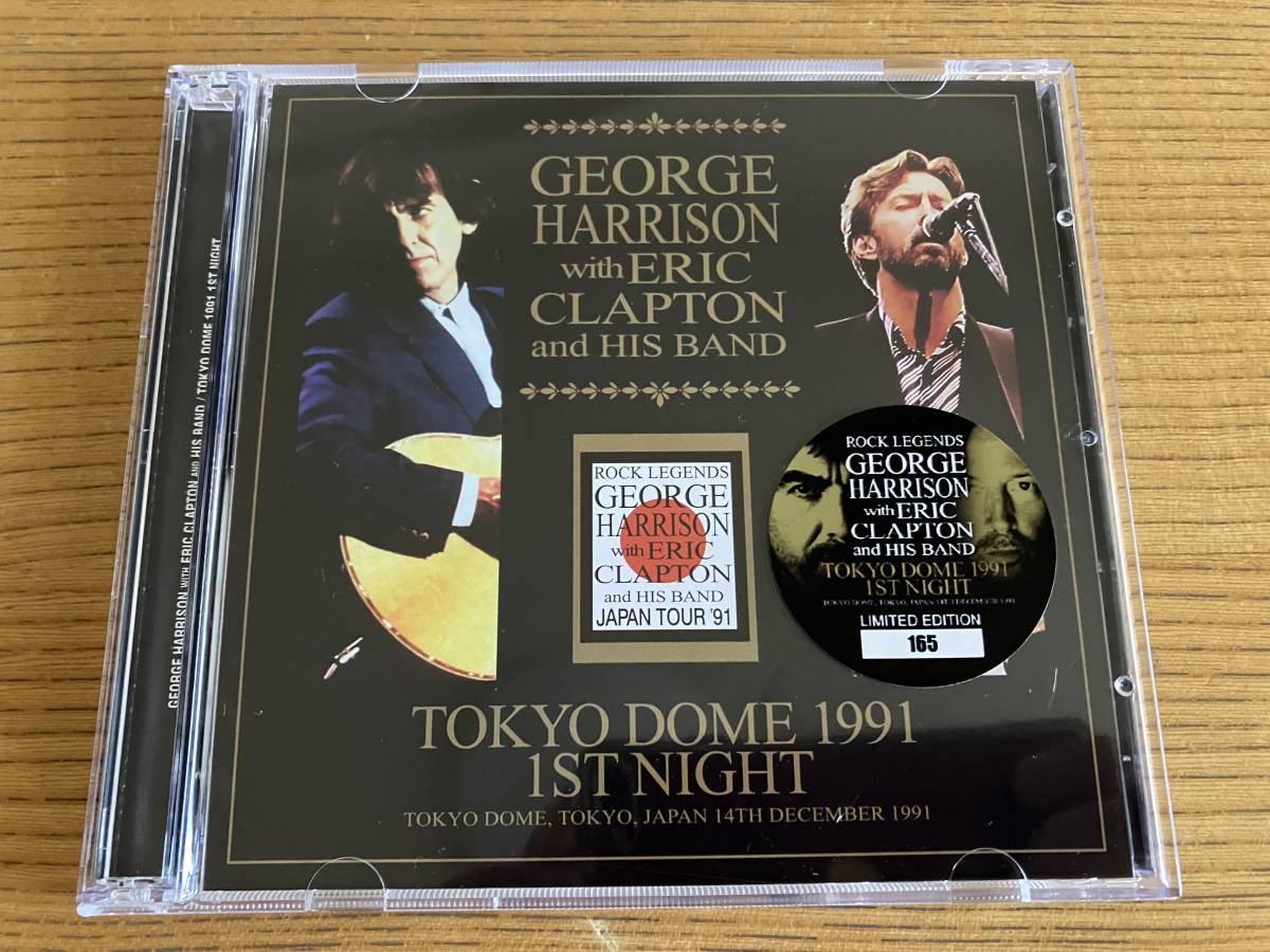GEORGE HARRISON with ERIC CLAPTON & HIS BAND / TOKYO DOME 1991 1ST ...