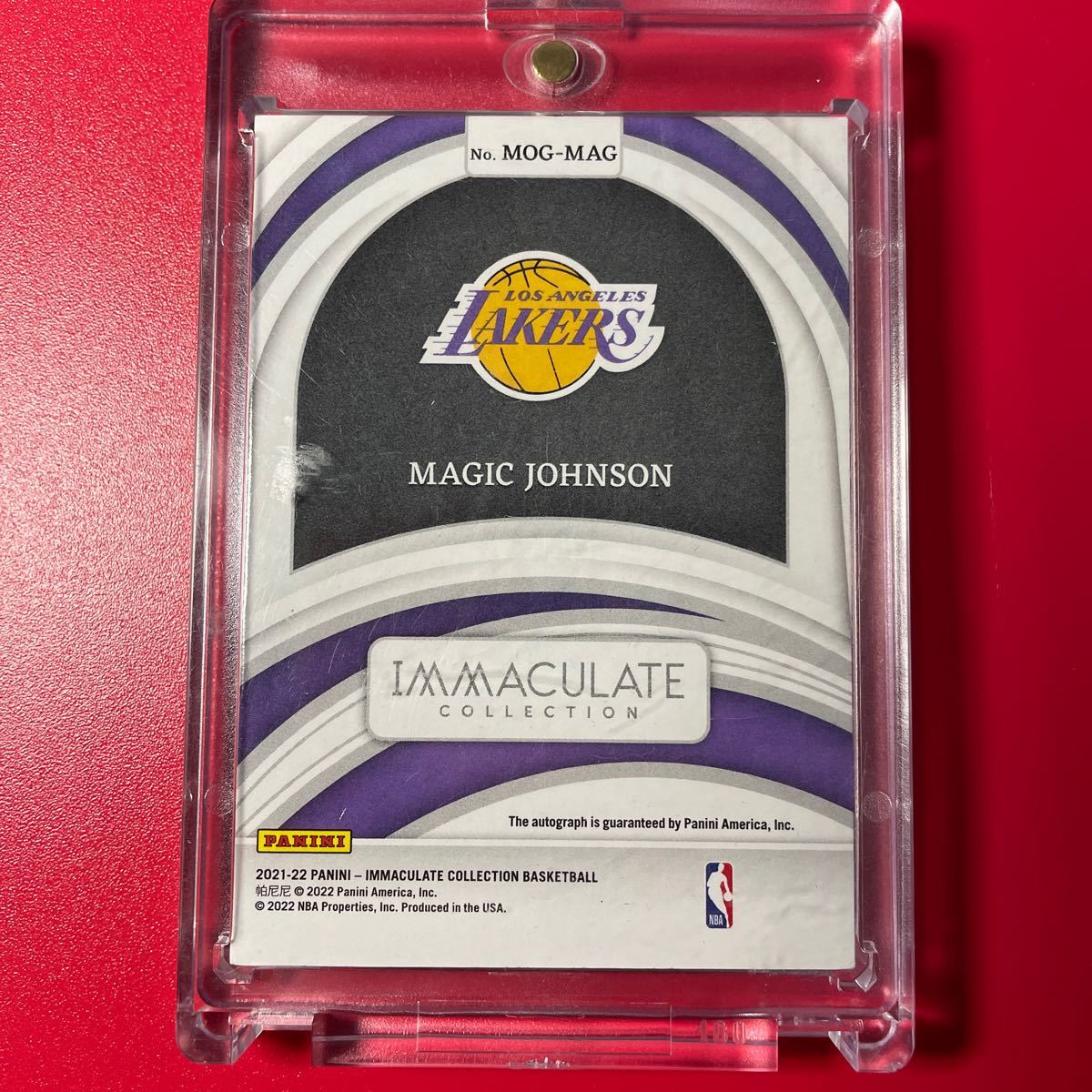 Immaculate Magic Johnson Auto 直筆 サイン 良デザイン！ /【Buyee】 Buyee - Japanese ...