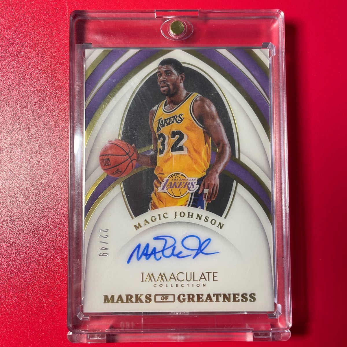 Immaculate Magic Johnson Auto 直筆 サイン 良デザイン！ /【Buyee】 Buyee - Japanese ...