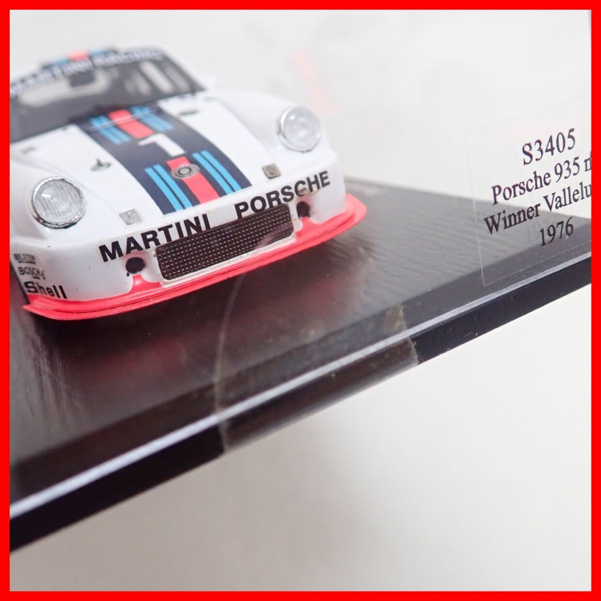 ☆スパーク 1/43 S3405 ポルシェ935 #1 ヴァレルンガ優勝 1976年 Porsche935 #1 Winner ...