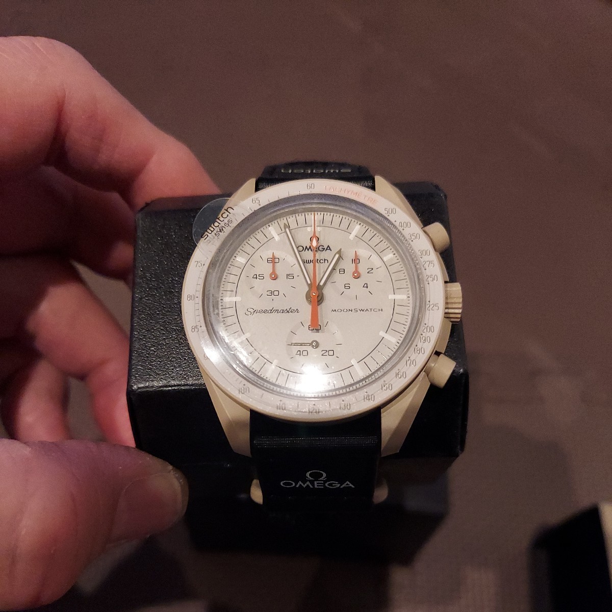 未使用 スウォッチ オメガ ジュピター OMEGA X SWATCH★SPEED MASTER MOONSWATCH★MISSION TO JUPITER★BIOCERAMIC /【Buyee ...