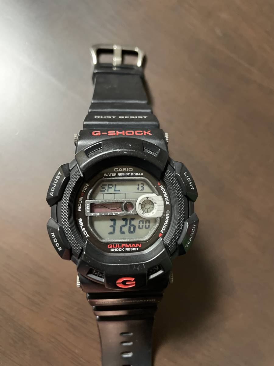 カシオ CASIO Gショック G-SHOCK ガルフマン 腕時計 G9100-1 ブラックブラック /【Buyee】 Buyee ...