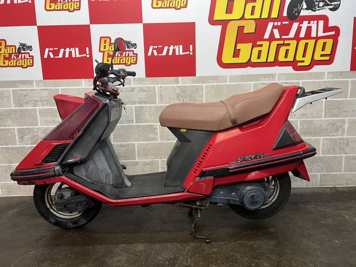 HONDA SPACY 125 STRIKER スペイシー ストライカー JF02 販売証明書有り 場内走行確認済み 始動動画有り 未整備 ...