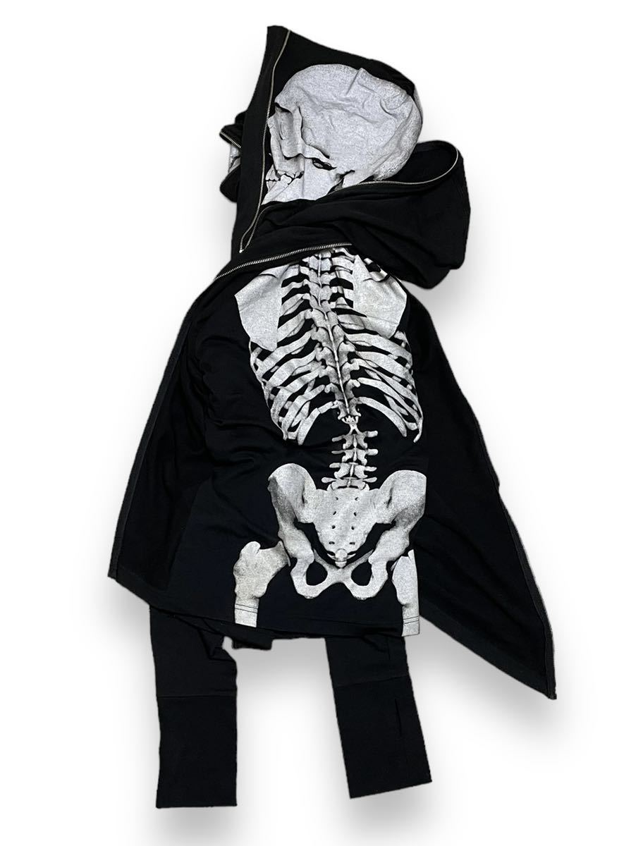 Rare 00s PPFM Skeleton multi zip hoodie jacket LGB L.G.B. ifsixwasnine share spirit 14th ...