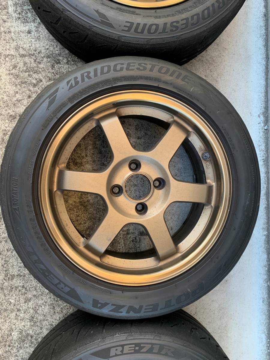 【訳アリ品】RAYS TE37 4本 98/4 15インチ 7J +35 PCD98 RE-71R アルファロメオ 145 155 フィアット 500 軽量 /【Buyee】 Buyee ...