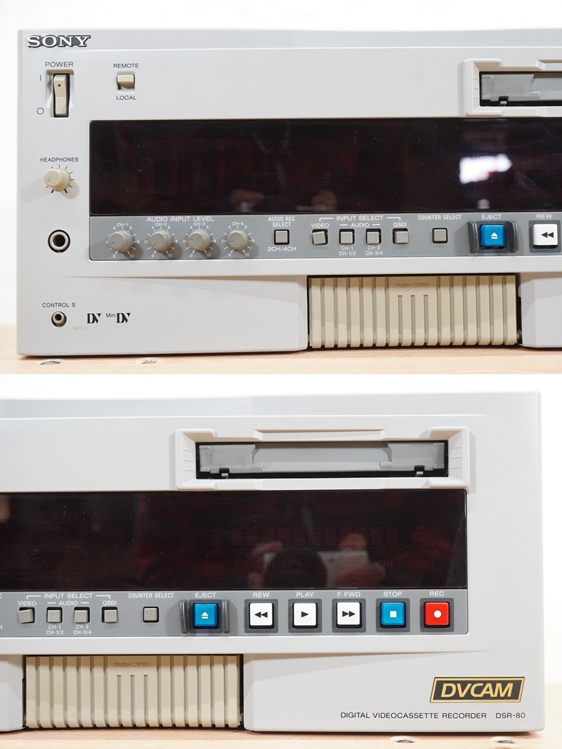 前ダ:【SONY/ソニー】業務用 DVCAM レコーダー DSR-80 DV機器 デジタルビデオカセットレコーダー ビデオデッキ ★送料無料★ /【Buyee】 Buyee ...