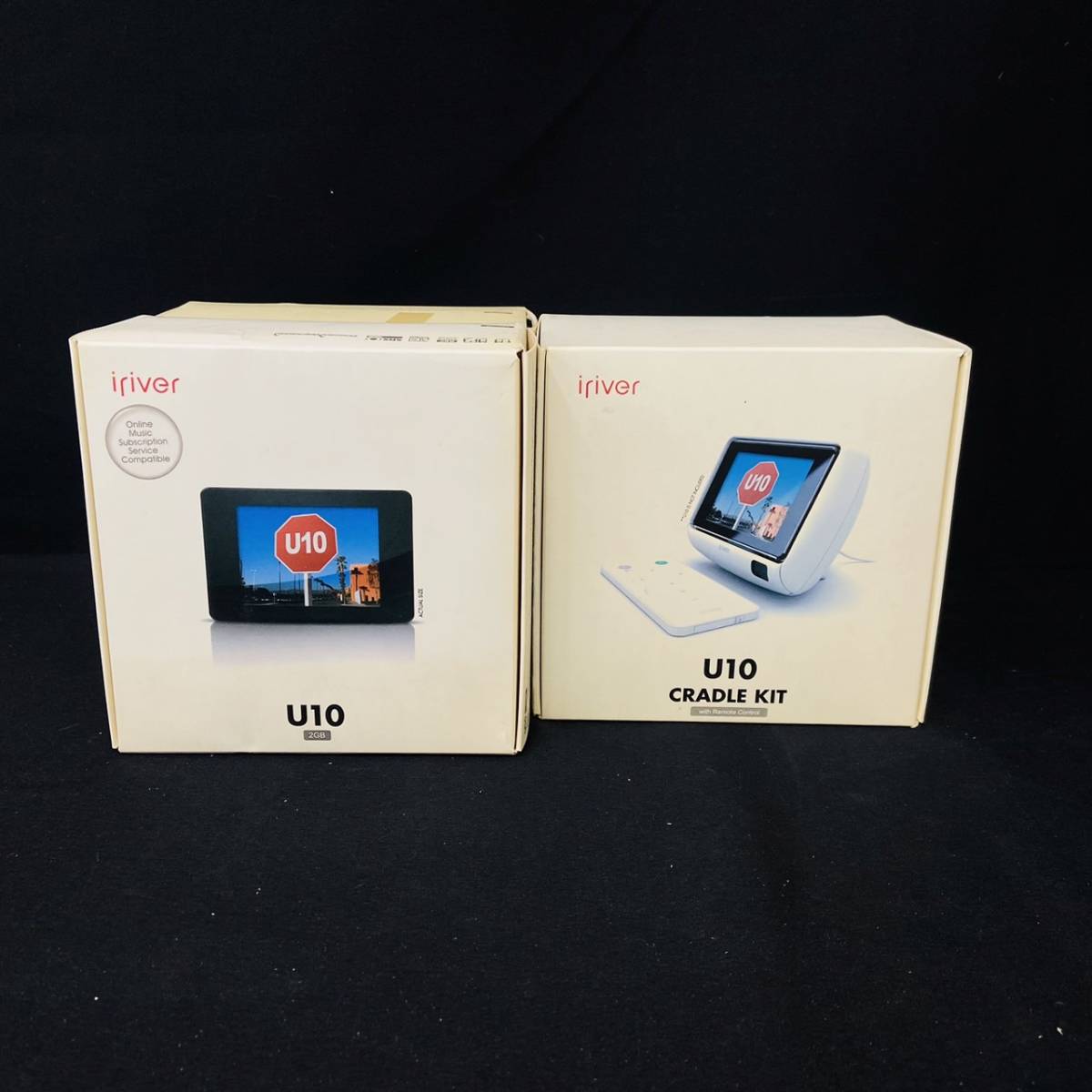 【未使用】iriver アイリバー ポータブルオーディオプレーヤー U10本体 1G×2 2G×1 クレードルキット EKC-U10A U10 2GB-WB 1GB-WT /【Buyee ...