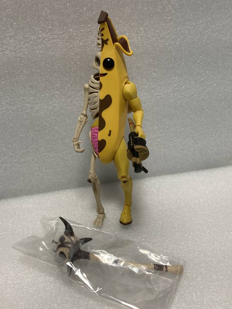 【土台なし】McFarlane Toys Fortnite フォートナイト ピーリーボーン フィギュア Deluxe - Peely Bone ...