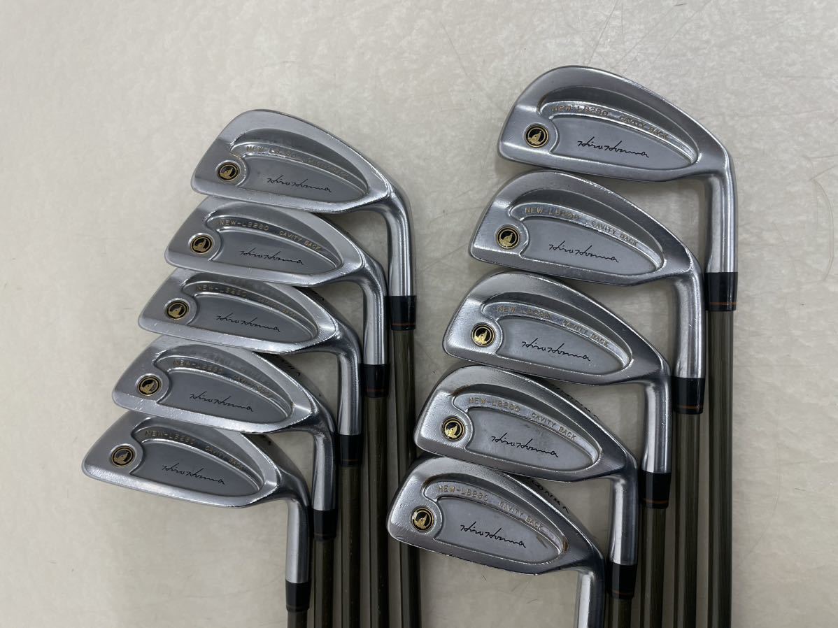 HONMA ホンマ NEW-LB280 CAVITY BACK アイアン 10本セット 3/4/5/6/7/8/9/10/11/SW 右利き用 ゴルフクラブ ゴルフ用品 本間 アイアンセット ...