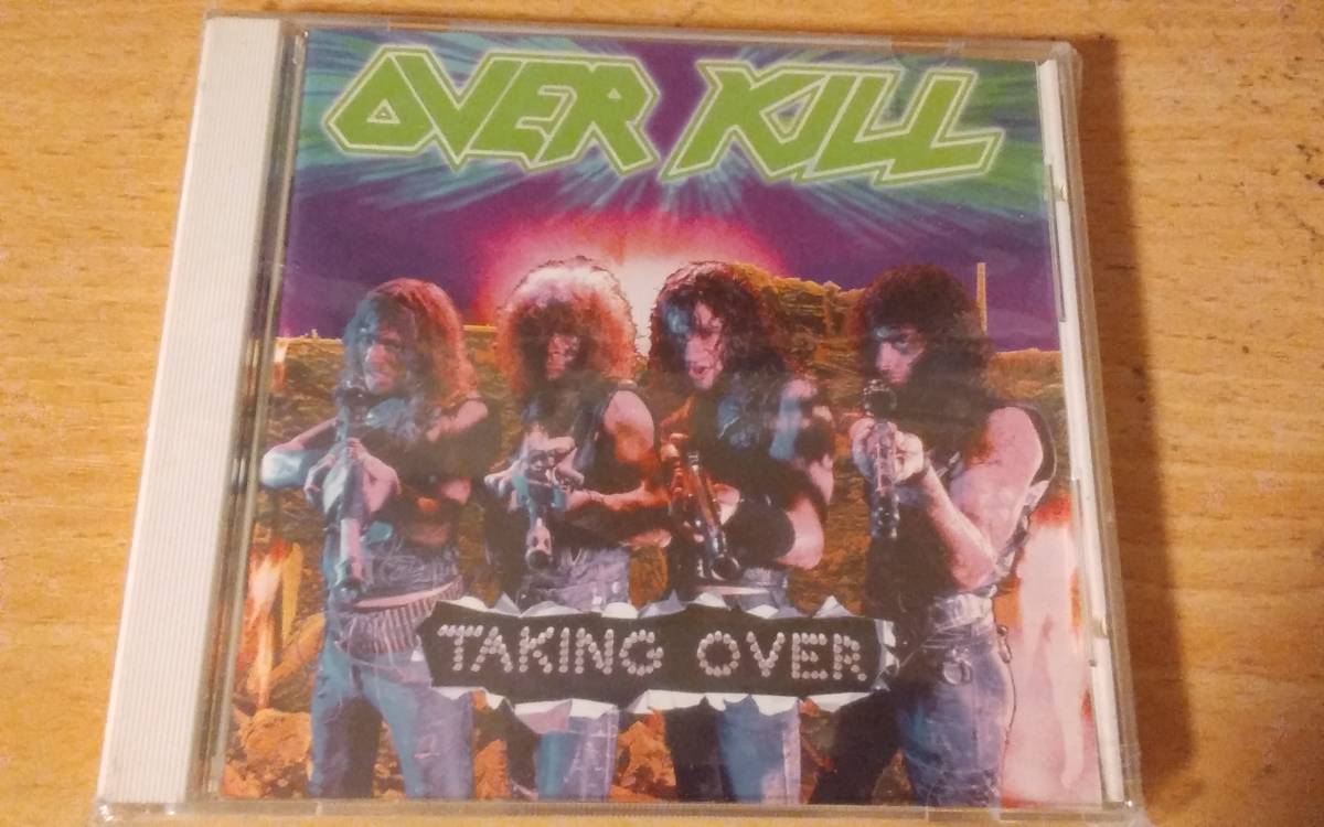 【Megaforce Worldwide初期プレス】OVERKILLの87年Taking Over。 /【Buyee】 Buyee ...