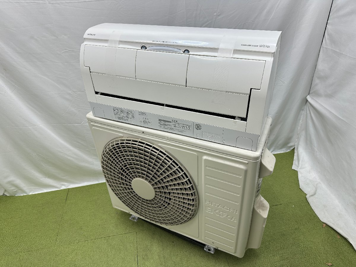 2021年製 美品♪日立 HITACHI 白くまくん プレミアムモデル エアコン おもに18畳用 15畳～23畳 5.6kW カビバスター RAS-X56K2S d12082N /【Buyee ...